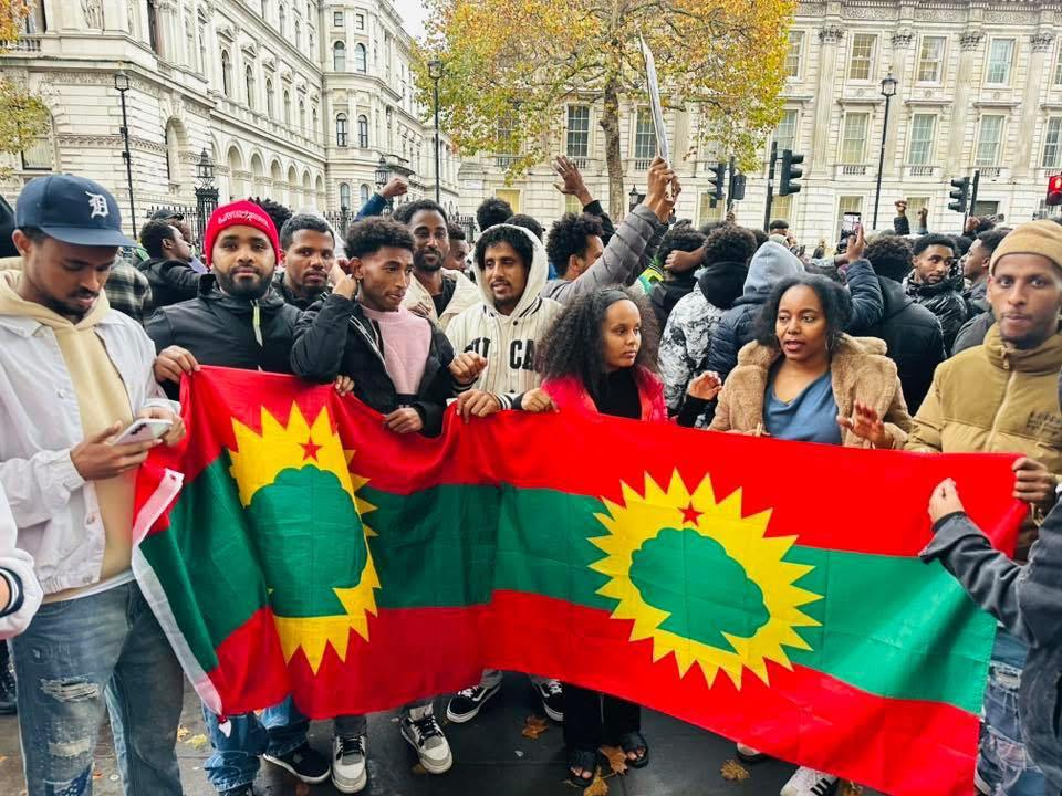Oromo Rights Protest Held in London, Demanding International Action on ...
