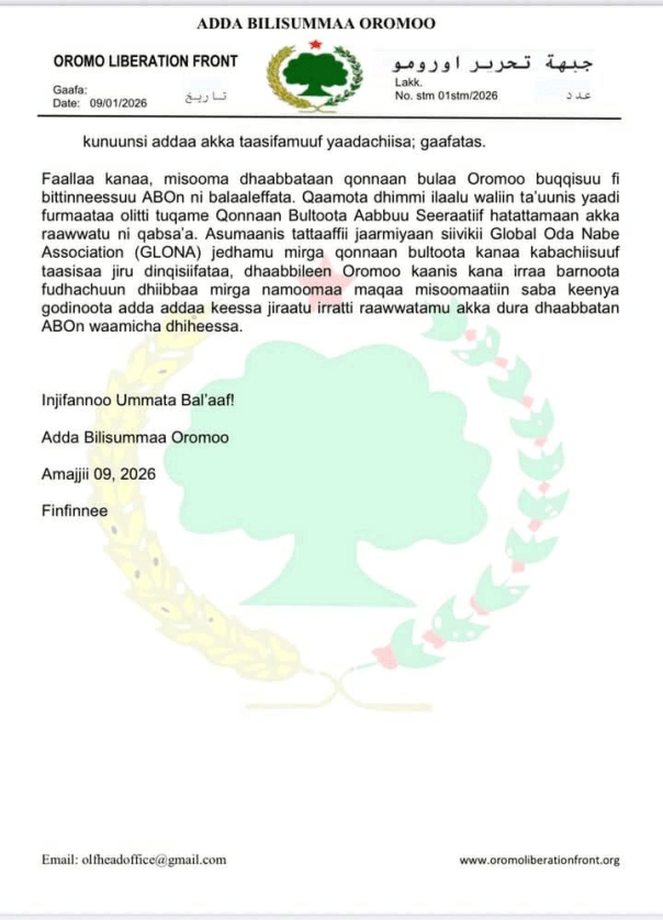 A City Rises, A People Displaced: Oromo Liberation Front Condemns ‘Mega ...