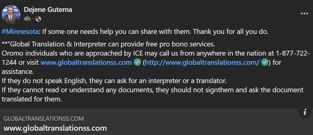 Minnesota Service Provides Translation Help for Immigration Issues ...
