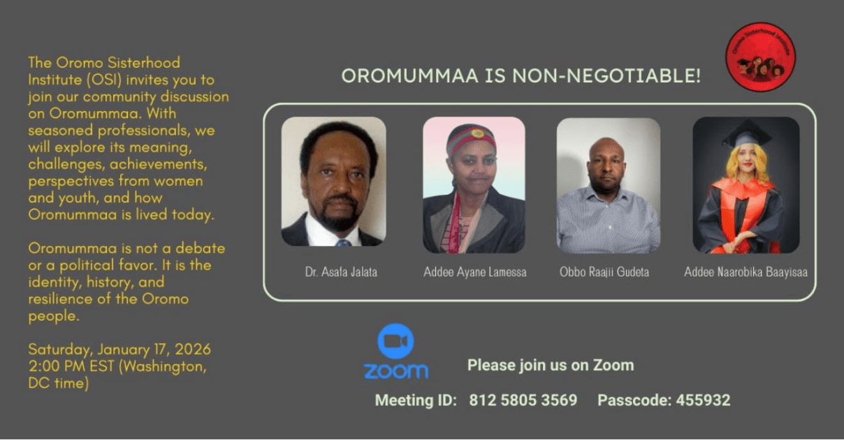 Oromummaa and Nation-Building: Insights from the Oromo Sisterhood ...
